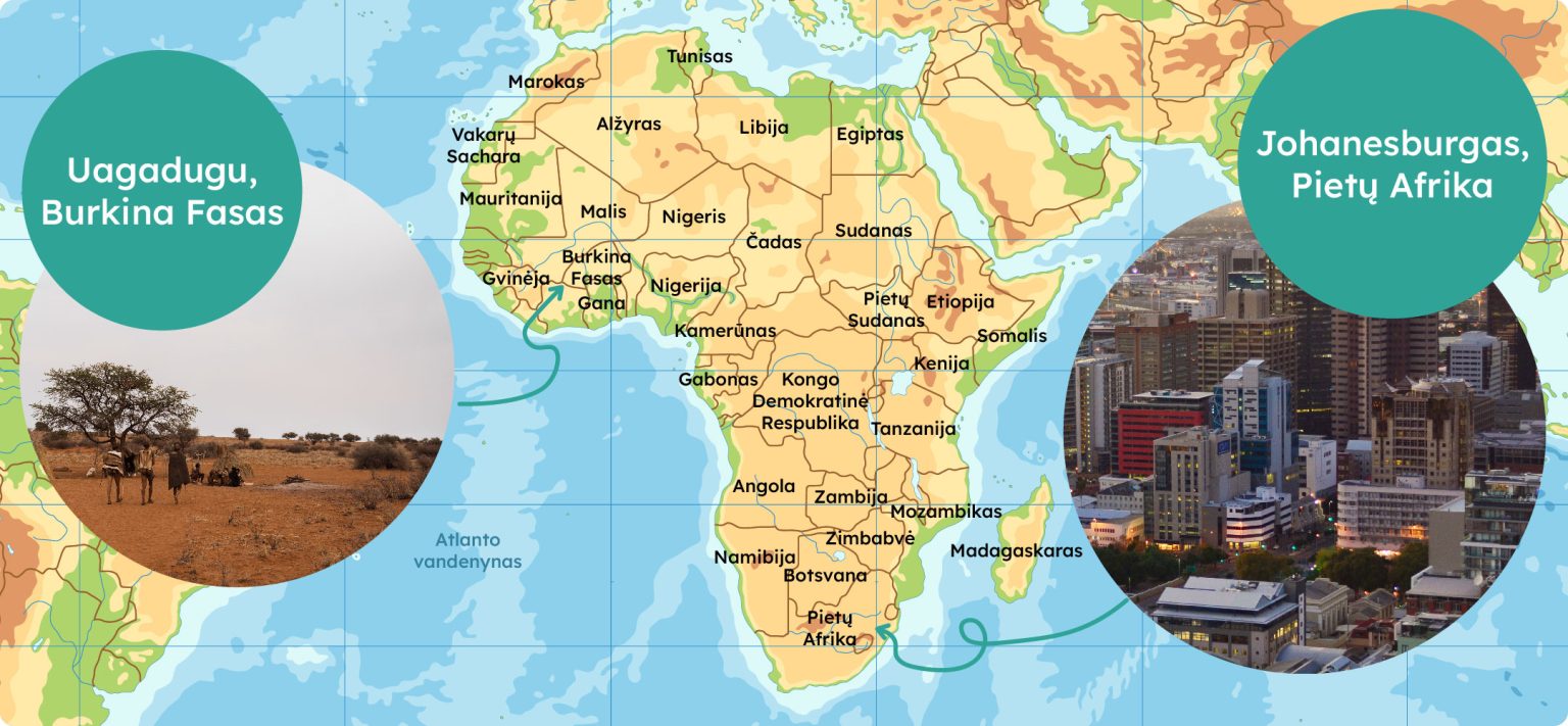Afrika | Visuomeniniai mokslai | 1-4 kl.