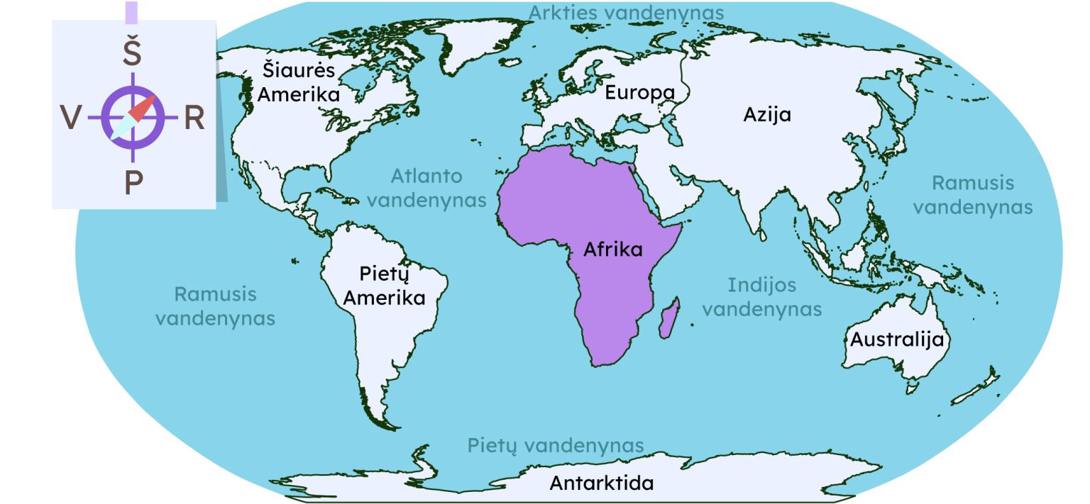Afrika | Visuomeniniai mokslai | 1-4 kl.